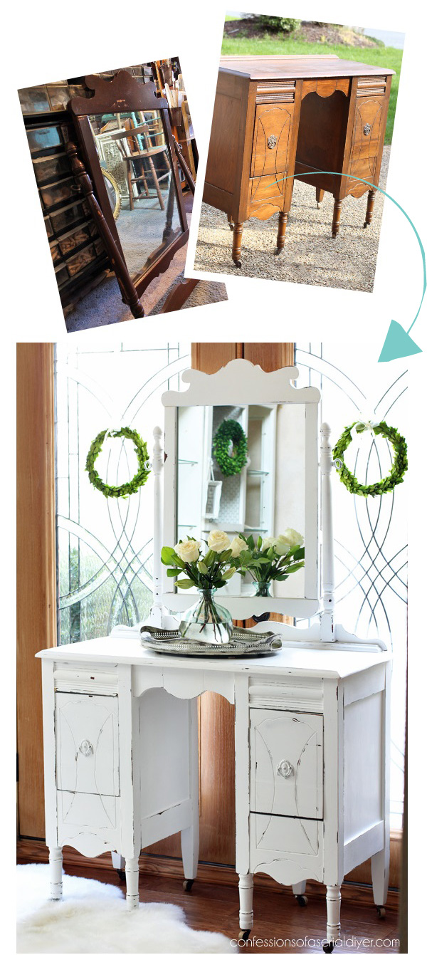 Antique Dressing Table Makeover Confessions Of A Serial Do it Yourselfer Antique Dressing Table Makeover Confessions Of A Serial Do it Yourselfer