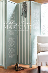Folding Screen Makeover | Confessions of a Serial Do-it-Yourselfer