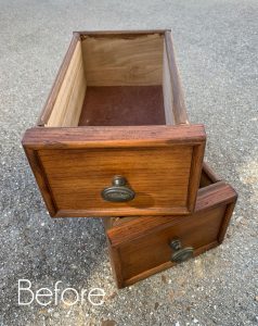 Drawers Repurposed as Spring Arrangements | Confessions of a Serial Do ...