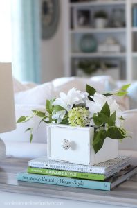 Drawers Repurposed as Spring Arrangements | Confessions of a Serial Do ...