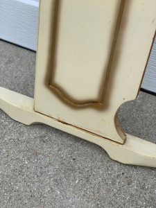Grandma’s Footboard Repurposed | Confessions of a Serial Do-it-Yourselfer