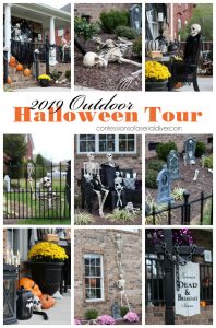 Outdoor Halloween Tour 2019 | Confessions of a Serial Do-it-Yourselfer