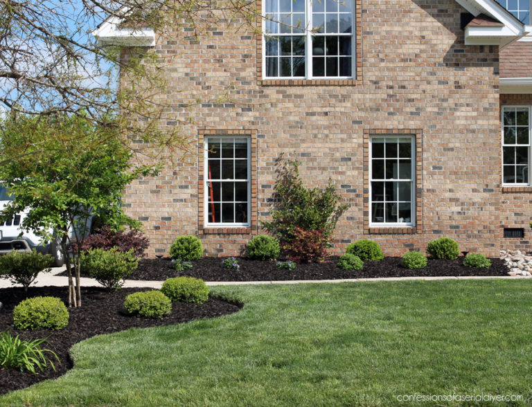 Front Yard Landscaping Progression (Over nine years!) | Confessions of ...