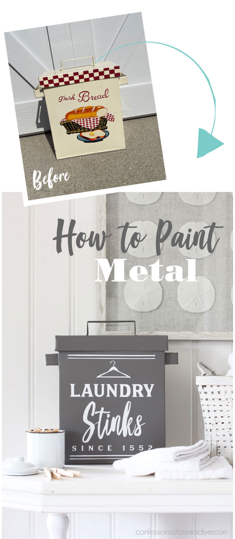 How to Use Slick Stick to Paint Metal | Confessions of a Serial Do-it ...