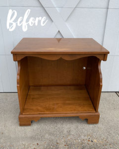 Child’s Night Table Makeover | Confessions of a Serial Do-it-Yourselfer