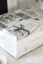 Flatware Box Upcycle with Vintage Post Transfer | Confessions of a ...