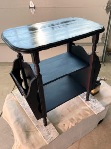 Vintage Magazine Table Makeover | Confessions of a Serial Do-it-Yourselfer