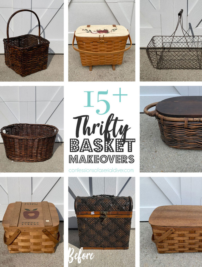 15+ Thrifty Basket Makeovers | Confessions of a Serial Do-it-Yourselfer