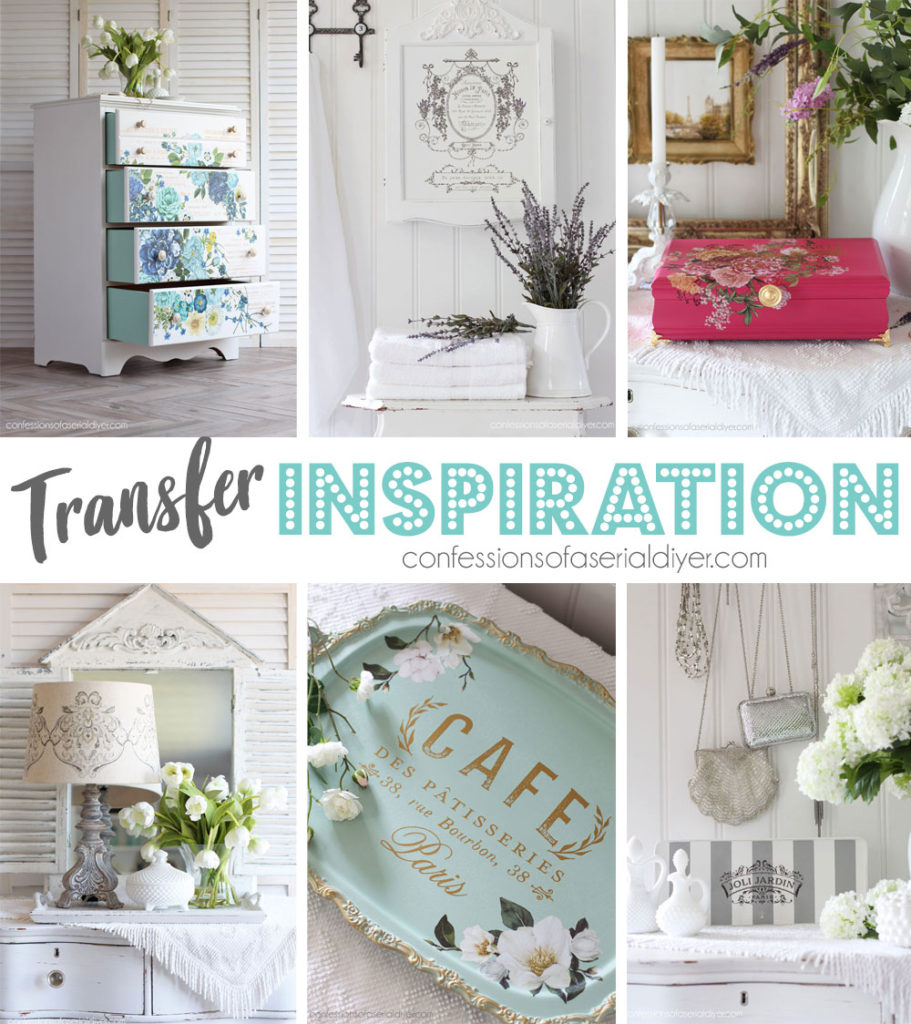 Transfer Inspiration | Confessions of a Serial Do-it-Yourselfer
