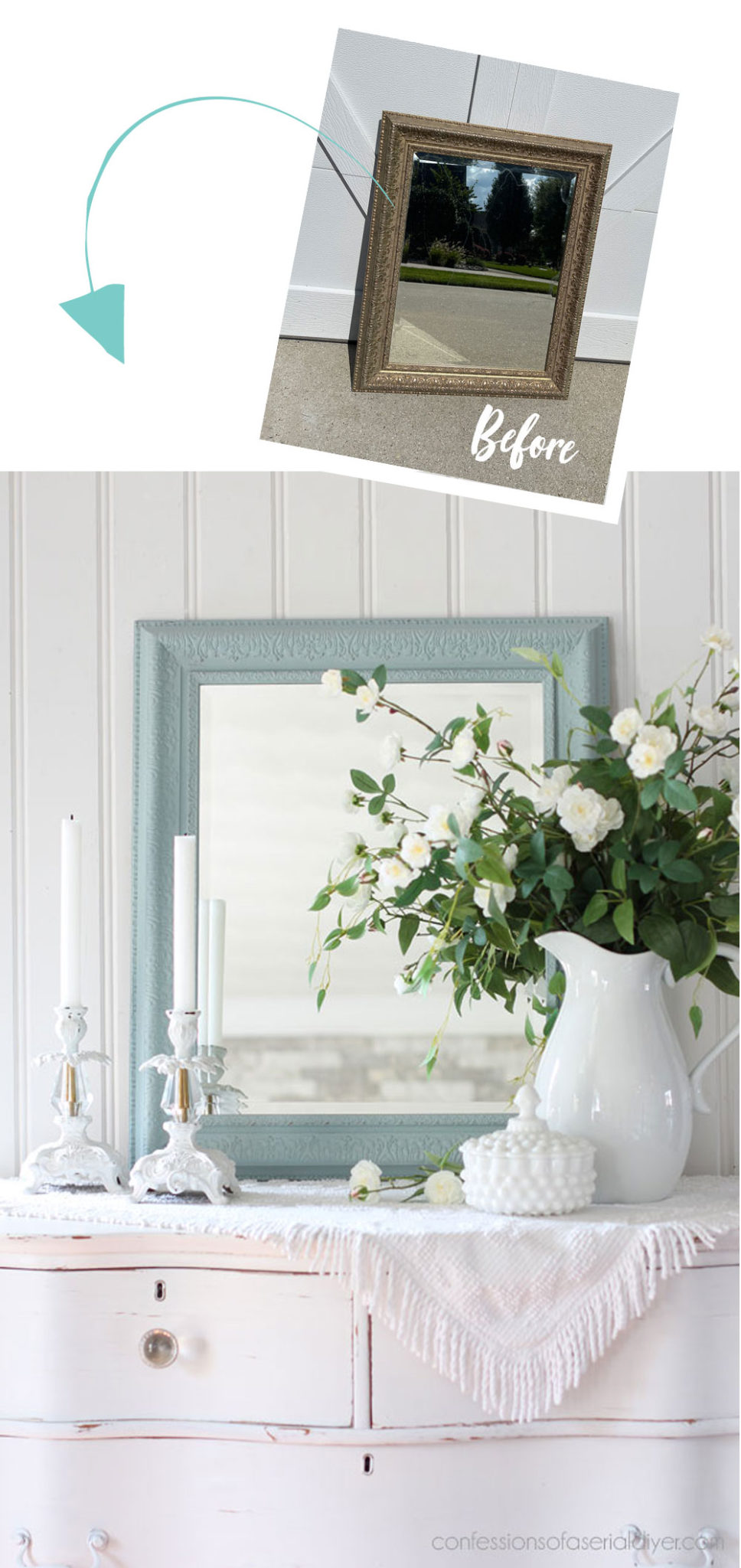 Paint a Mirror, or Three! | Confessions of a Serial Do-it-Yourselfer
