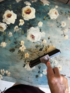 Decoupaged Table Makeover | Confessions of a Serial Do-it-Yourselfer