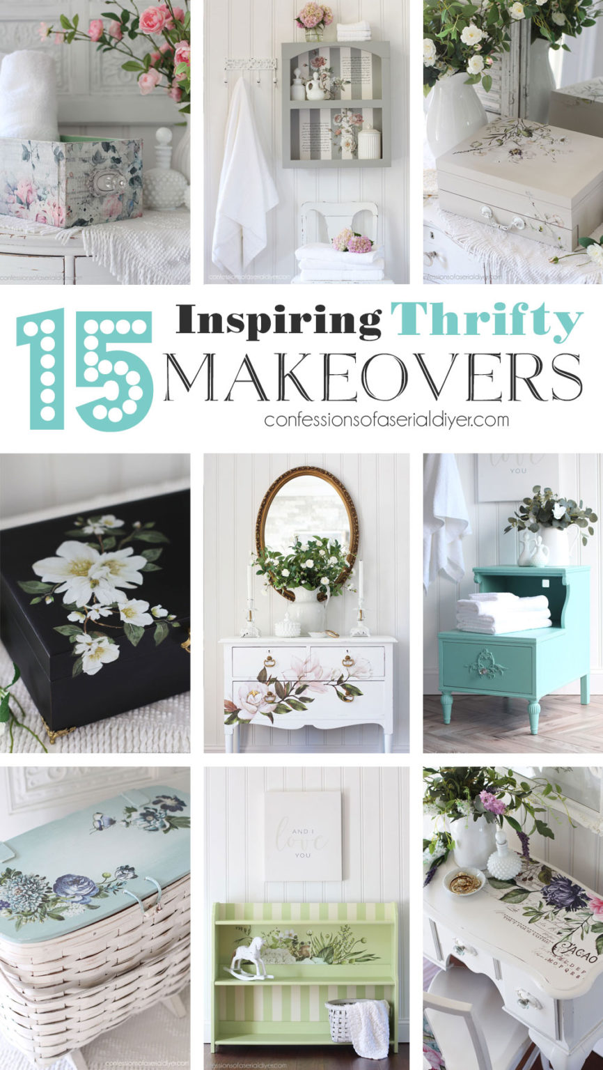 15 Inspiring Thrifty Makeovers | Confessions of a Serial Do-it-Yourselfer