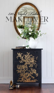 $10 Night Table Makeover | Confessions of a Serial Do-it-Yourselfer